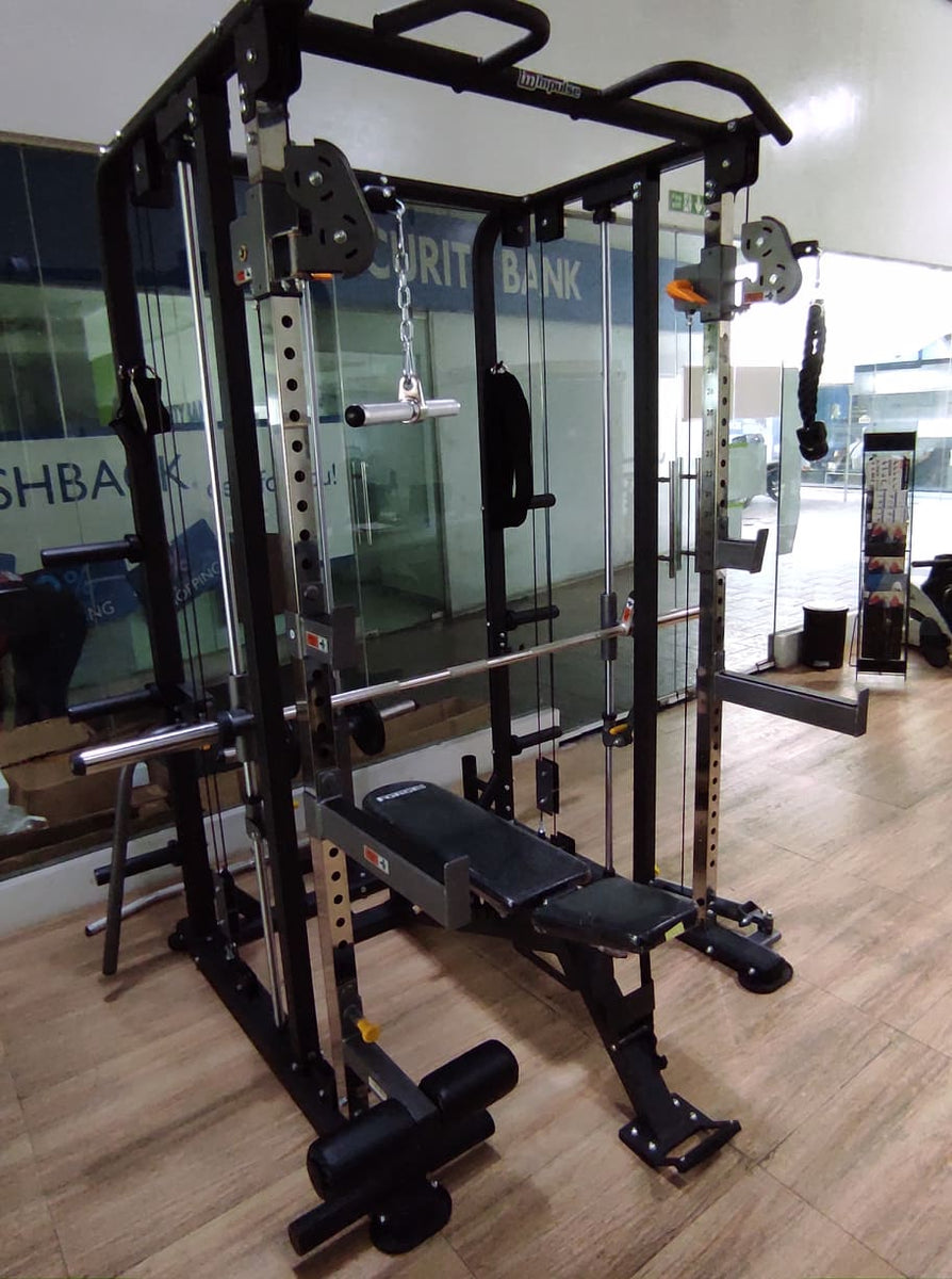 Impulse ES2000 Multi-Functional Trainer with Smith (Plate Loaded ...